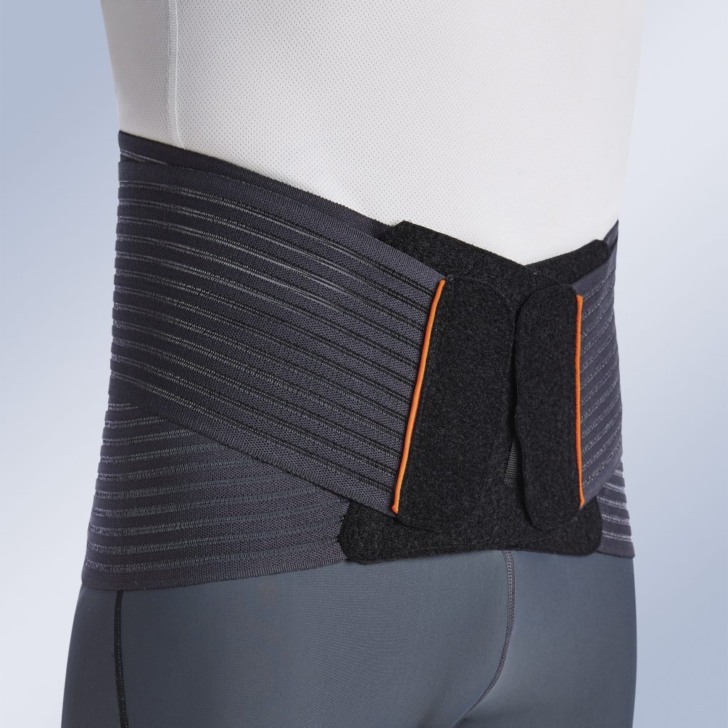 Orliman Rugbrace light zwart - GM Medical BV